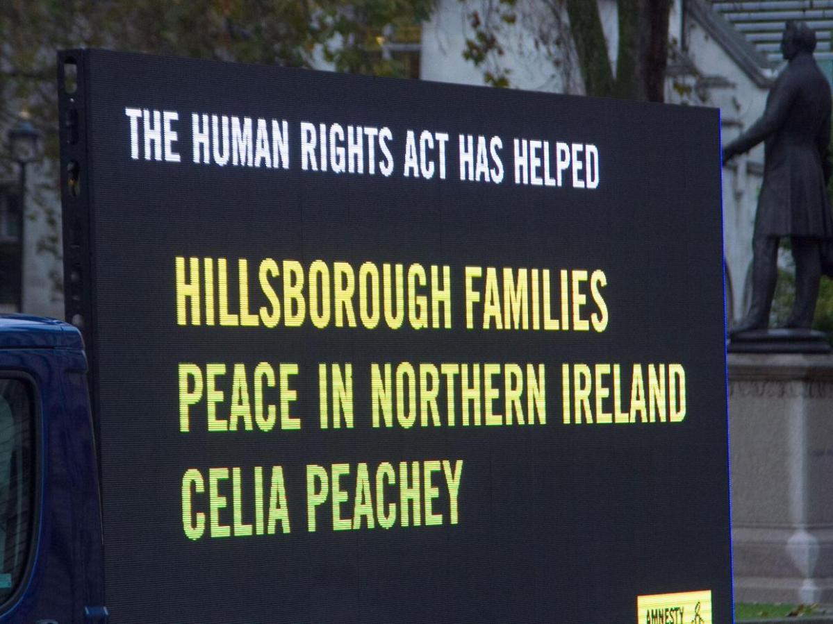 Network Rail Pulls Amnesty Human Rights Posters